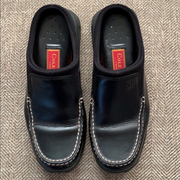 Cole Haan | Shoes | Euc Cole Haan Country Nike Air Clogs Size 65b ...